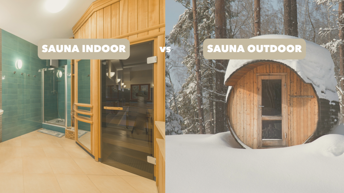 Pourquoi choisir un sauna extérieur plutôt qu'un sauna intérieur